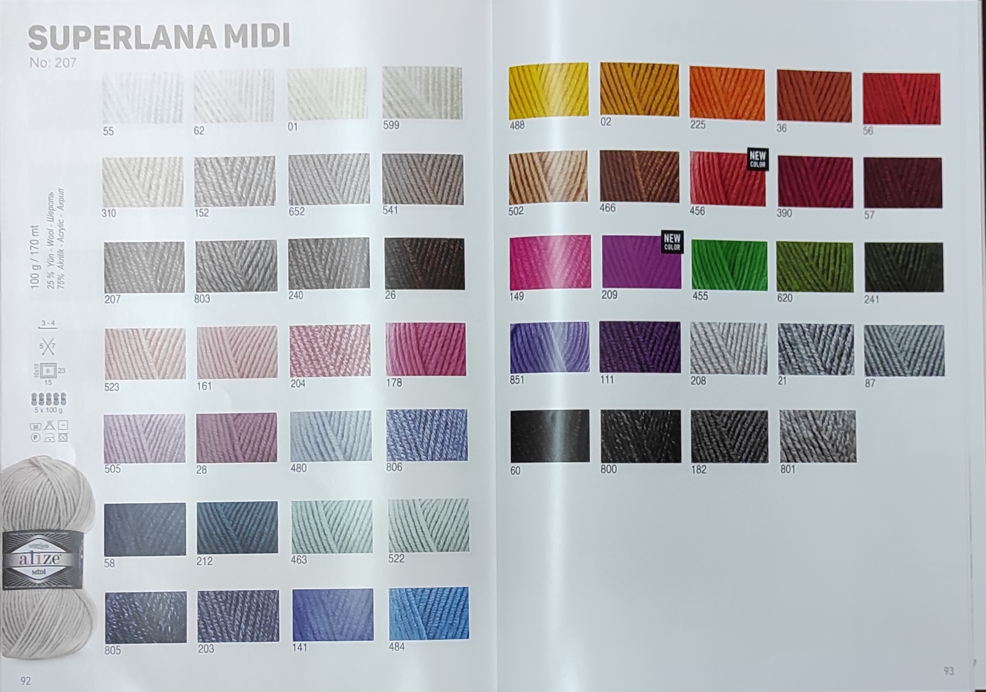 Vuna Superlana Midi - Gumbek & Dres